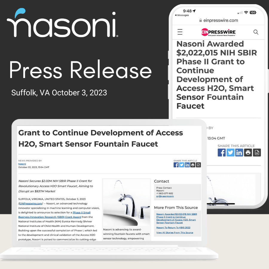 Nasoni Awarded 2022015 Nih Sbir Phase Ii Grant To Continue Developm