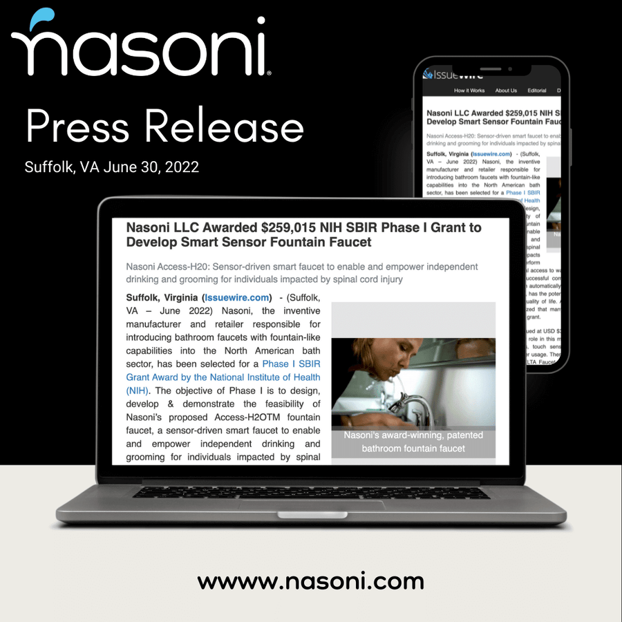 Fountain Bathroom Faucets | Lead Water Filter – NASONI